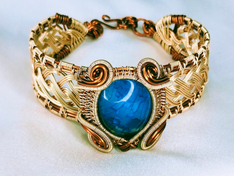 Wire Wrap Bracelet Tutorial Celtic Braid #4 – DIY Jewelry Making PDF ...