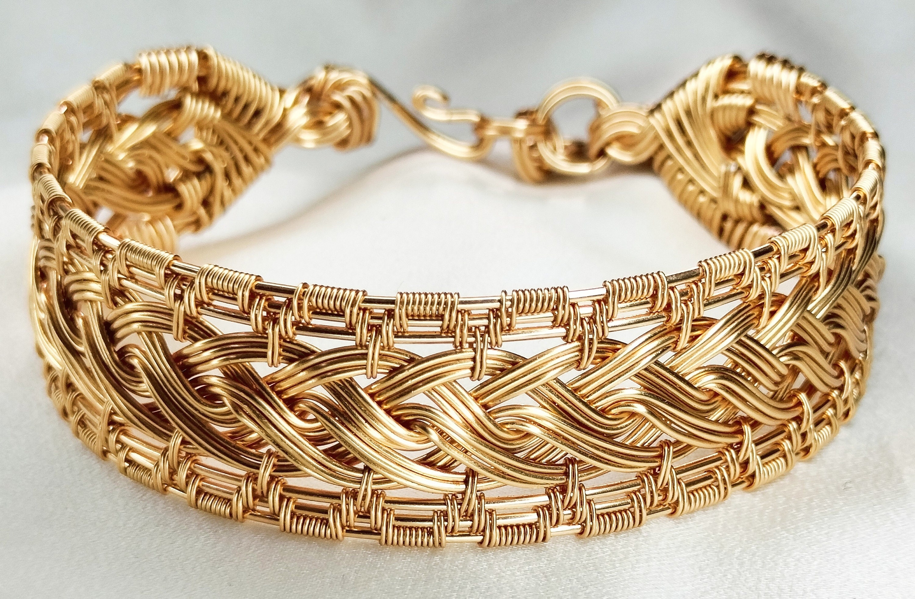 Wire Wrap Tutorial: Celtic Braid #2 Bracelet (PDF Digital Download) - Etsy