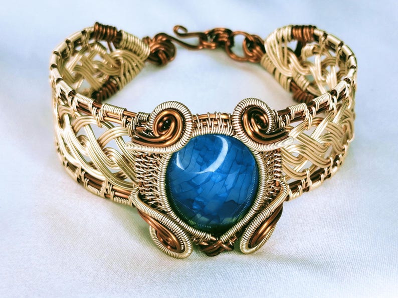 Wire Wrap Bracelet Tutorial: Celtic Braid DIY Jewelry (digital Download ...