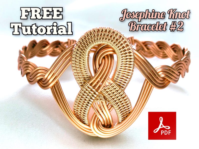Wire Wrap Bracelet Tutorial – DIY Jewelry Making Course Step-by-step ...
