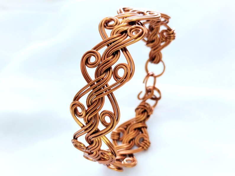 Wire Wrap Bracelet Tutorial – DIY Jewelry Making Course Step-by-step ...