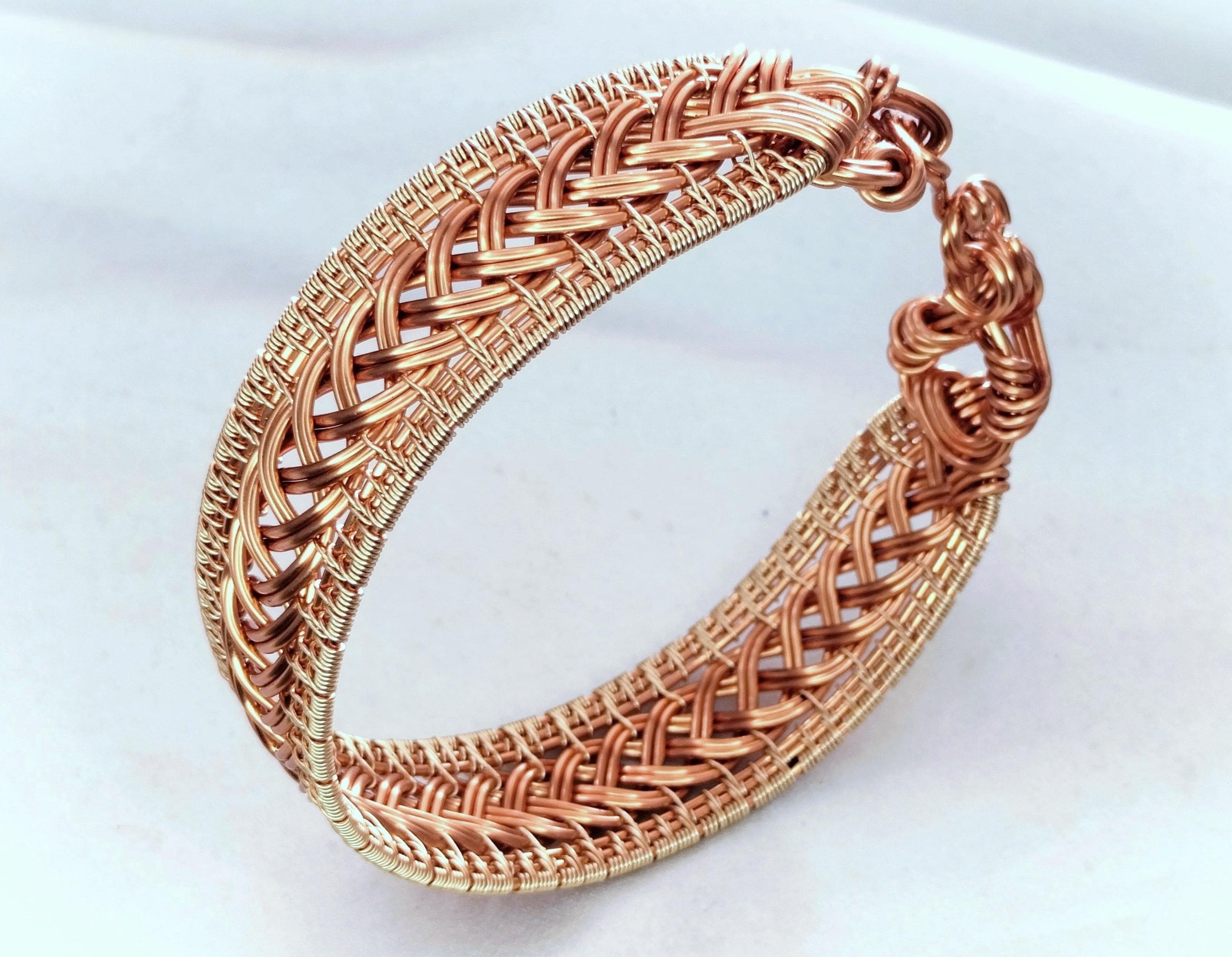 Wire Wrap Braided Bracelet Tutorial: DIY Jewelry Making PDF Course ...