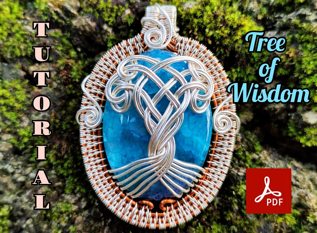 Wire Wrap Tree of Wisdom Pendant Tutorial: DIY Jewelry PDF Guide ...