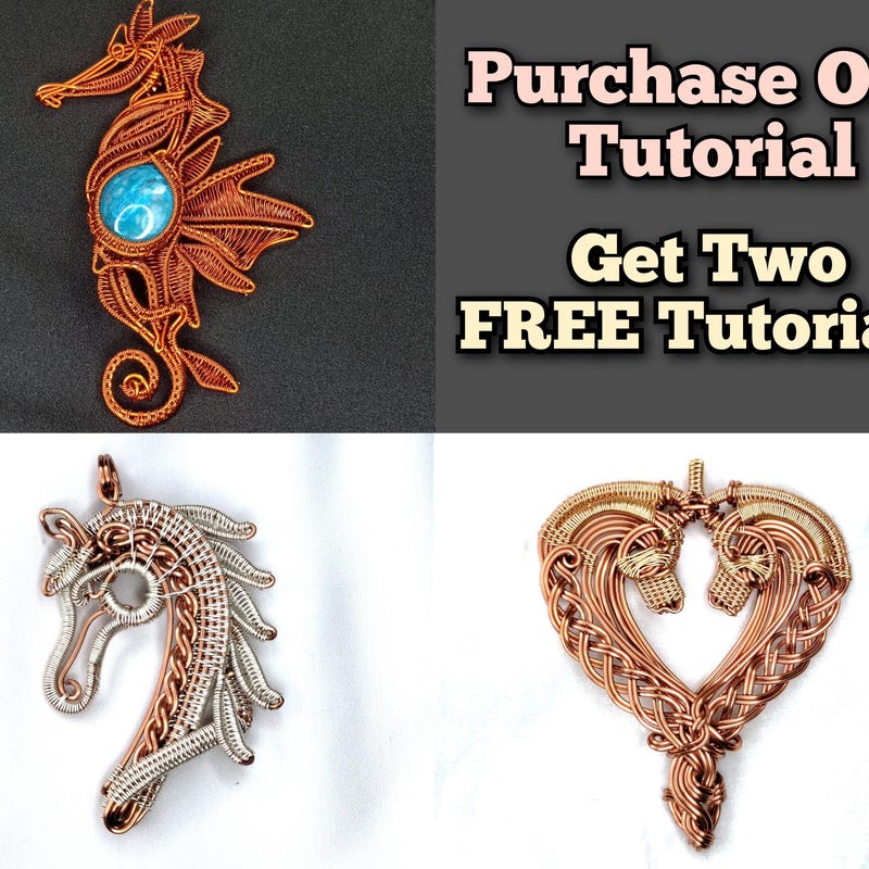 Wrapped Wire Horse Jewelry - Etsy