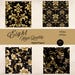 Seamless Printable Baroque Papers | Seamless Pattern | Gold Baroque ...