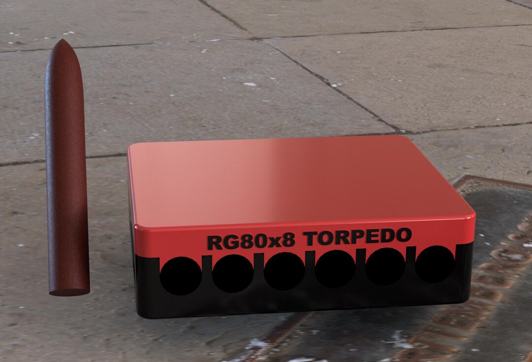 Rg80x8in - Torpedo CIGAR MOLD - Custom Designed With Your Name or Logo ...