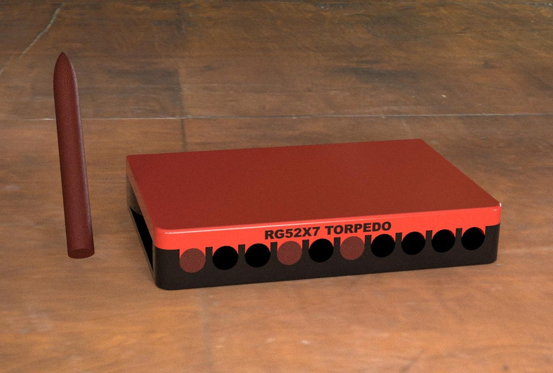 Rg52x7 TORPEDO 10 CIGAR MOLD With Your Name or Logo Designed Onto the ...