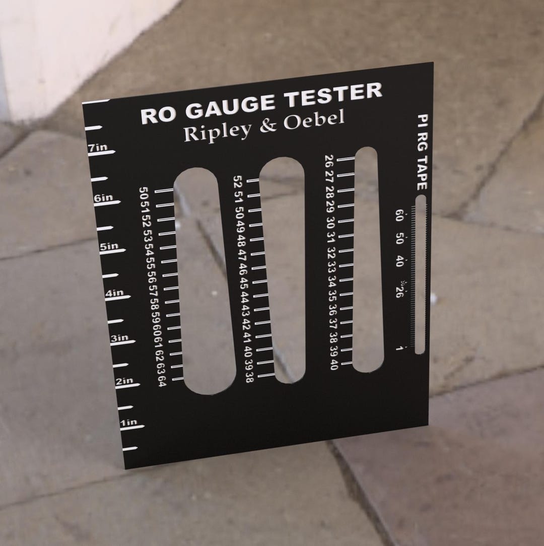 CIGAR GAUGE TESTER - Unique Design by Nuclear Engineer Ed Ripley - Etsy