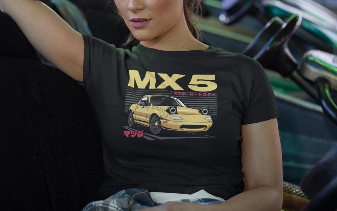 Mazda Miata MX-5 Women’s Crop Top | JDM Car Girl Streetwear Shirt ...