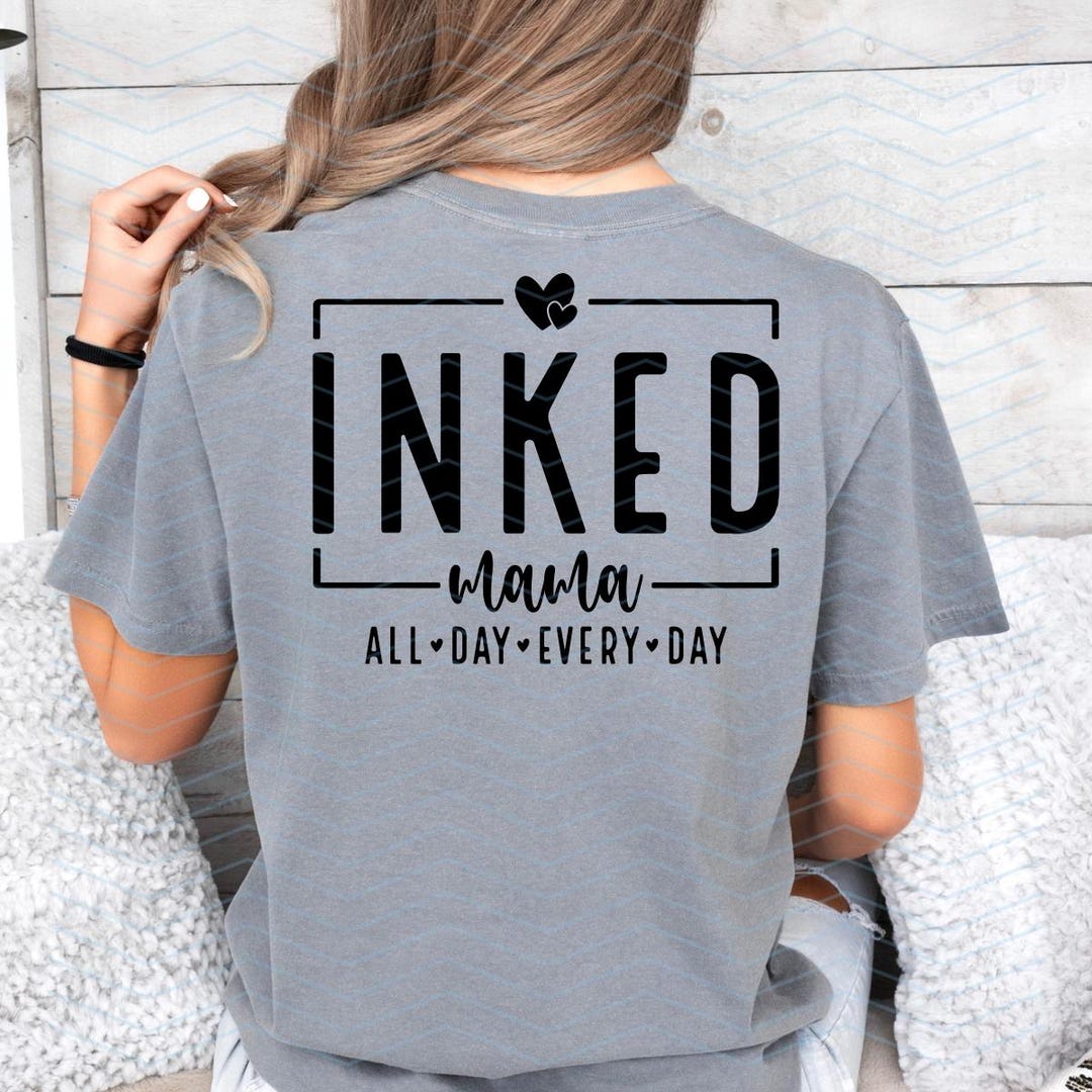 Inked Mama Mom Life Svg, Svg Files, Svg Files for Cricut, Sublimation ...