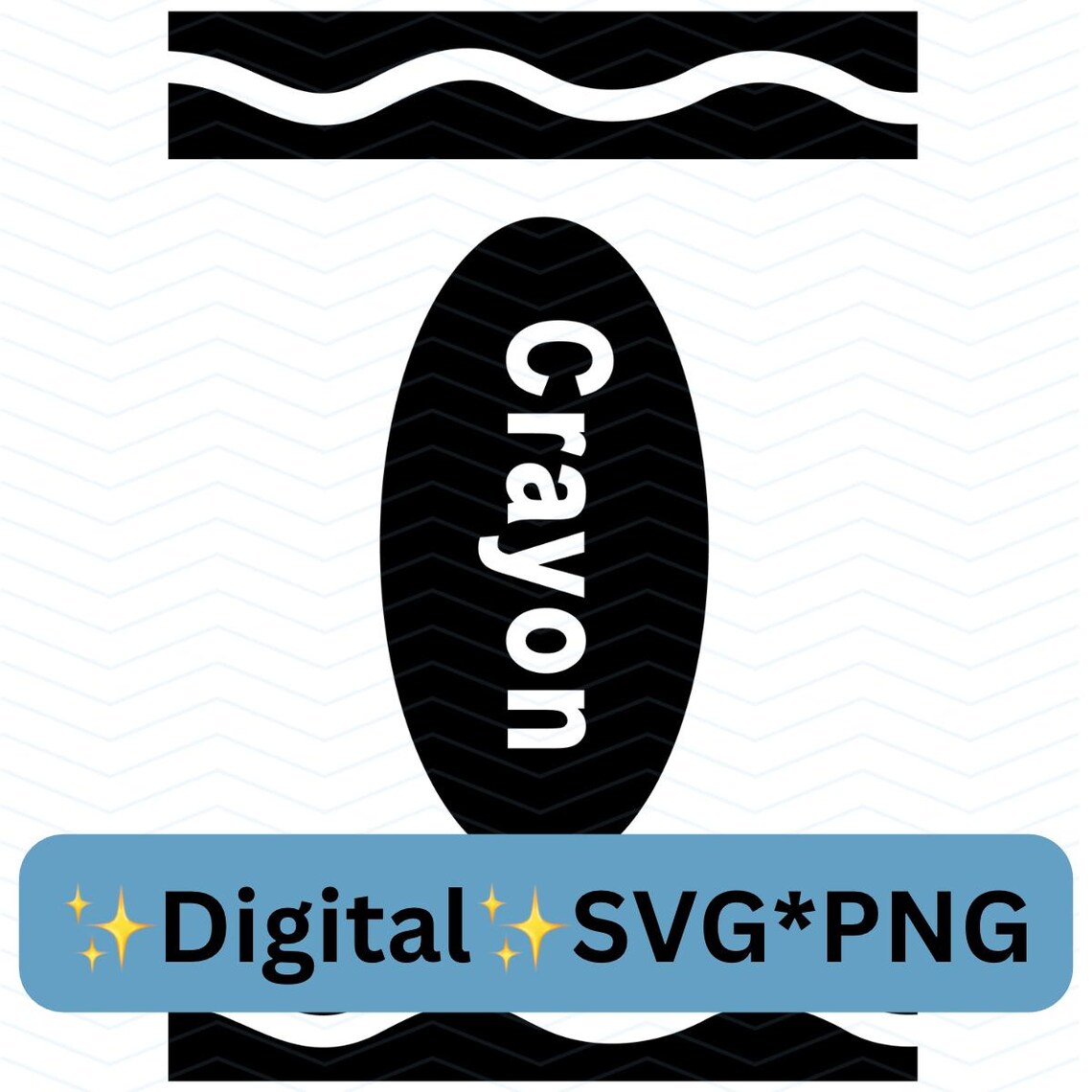Crayon SVG PNG File Digital Download - Etsy