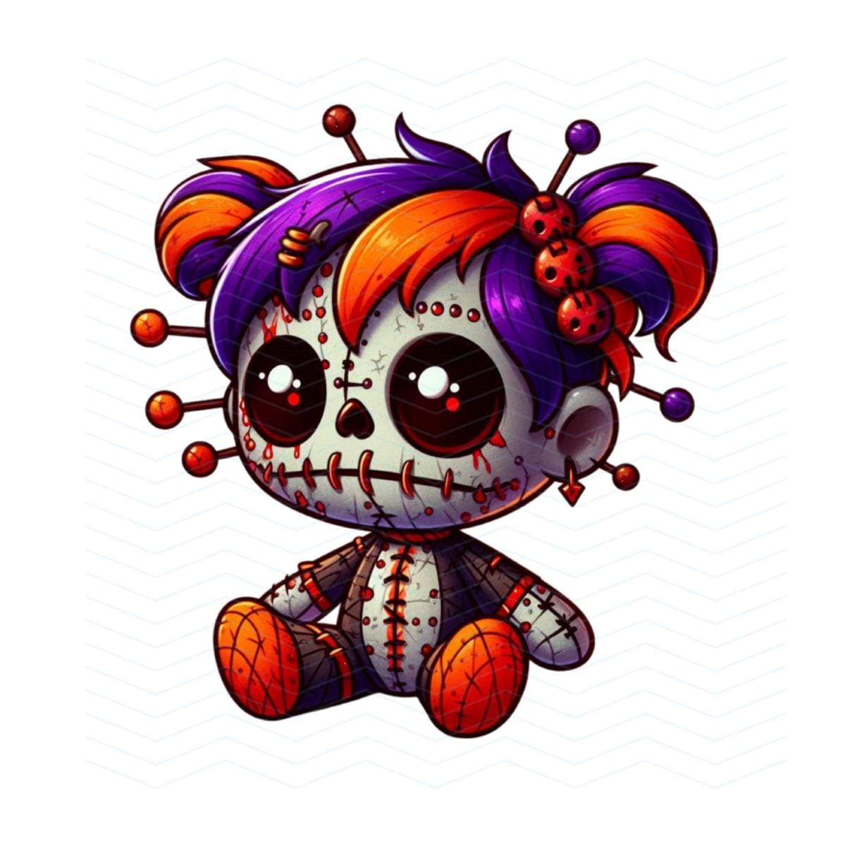 Cute Voodoo Dolls Halloween Life Svg, Svg Files, Svg Files for Cricut ...