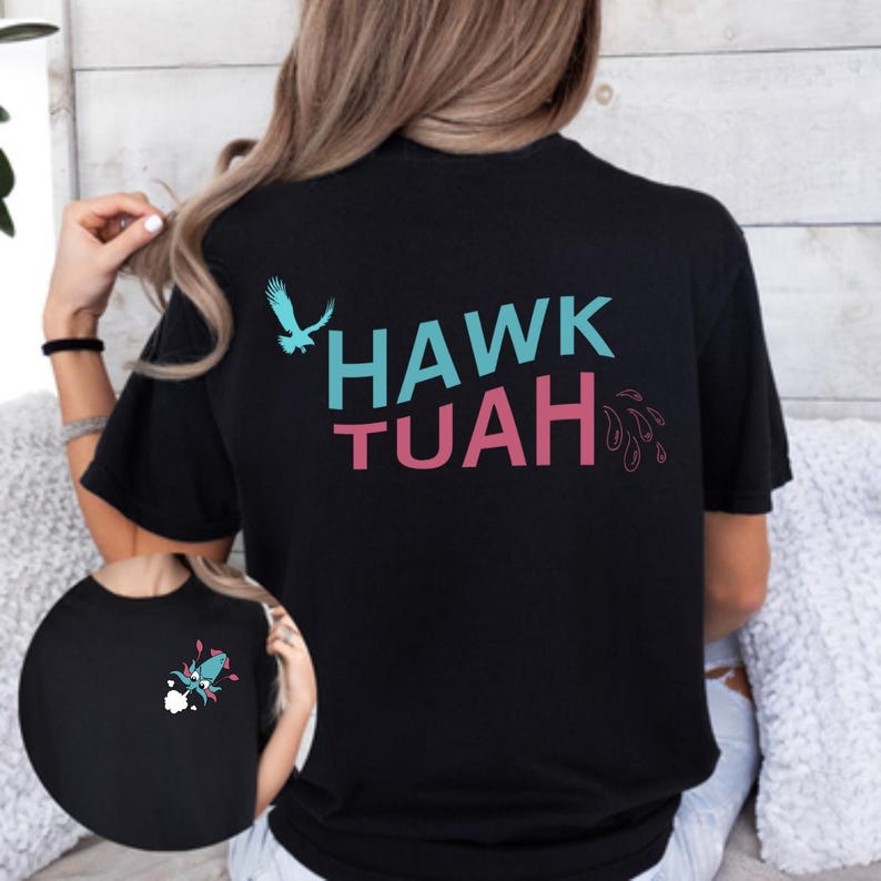 Hawk tuah svg, archivos svg, archivos svg para cricut, sublimación ...