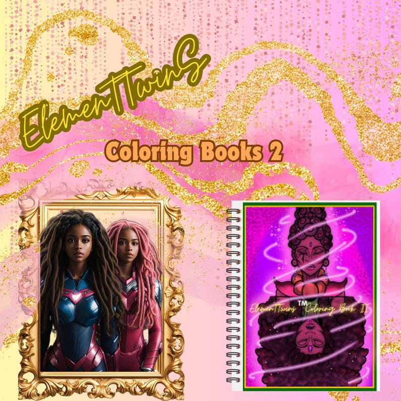 Elementtwins - Coloring Pages & Custom Digital Celebration Videos ...