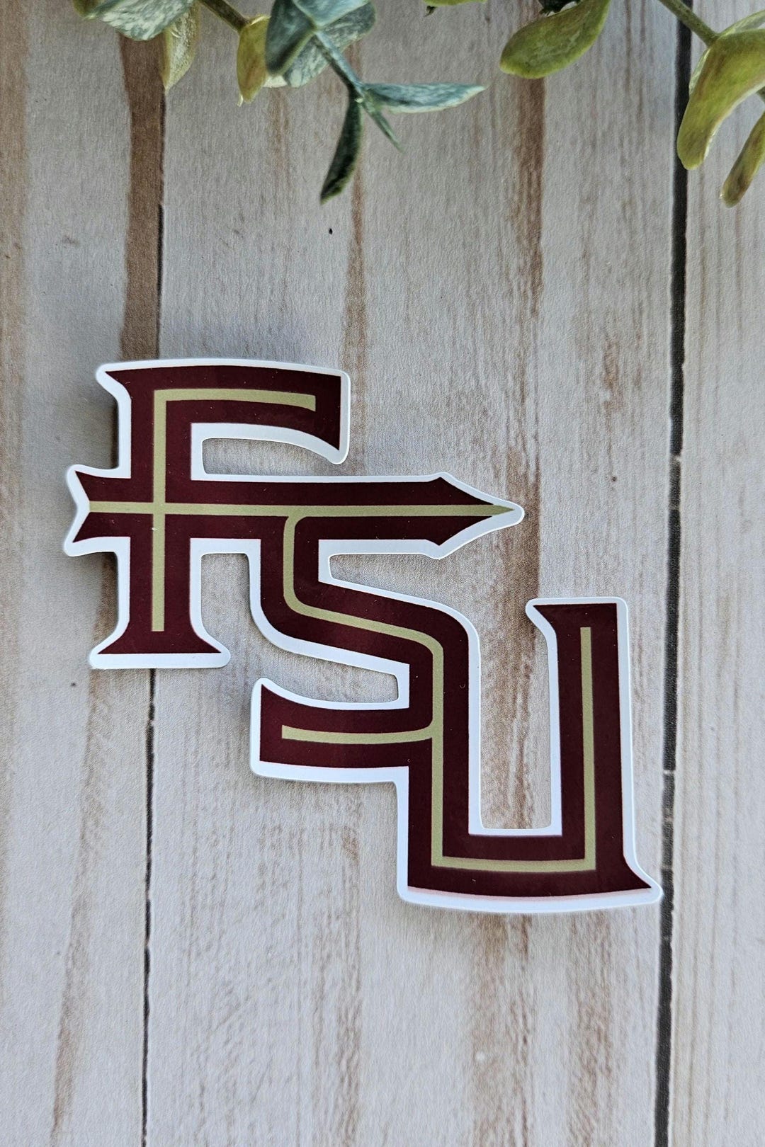 FSU Decal Seminole Car Decal FSU Waterproof Sticker - Etsy