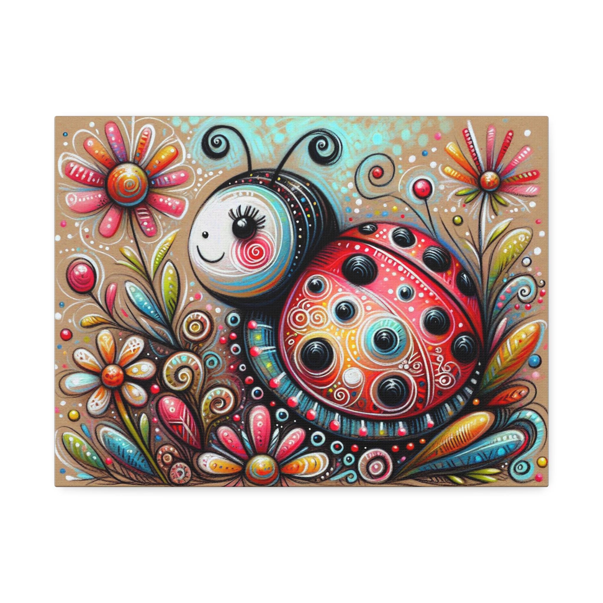 Lovely Lady Bug Wall Art - Etsy