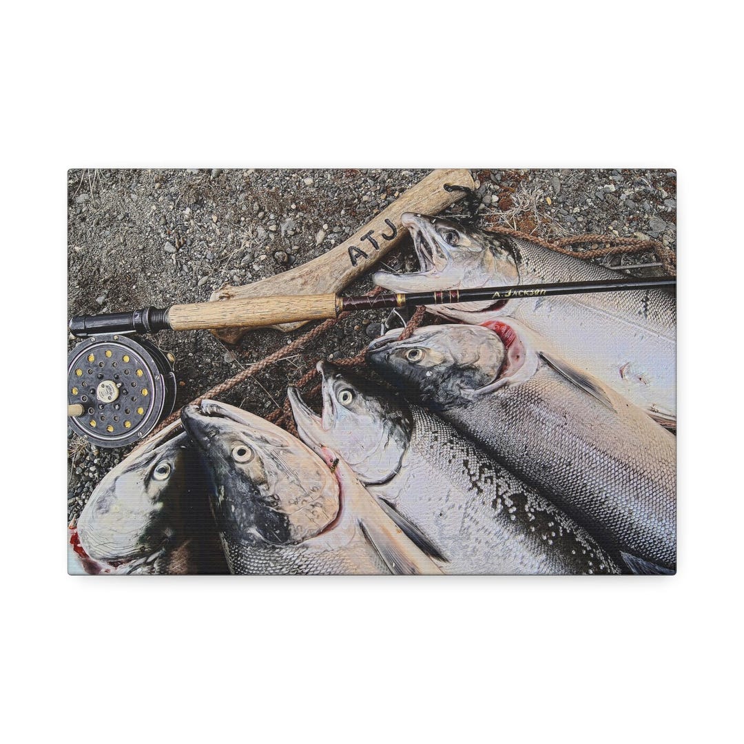 Trout Stringer - Wall Art - Etsy