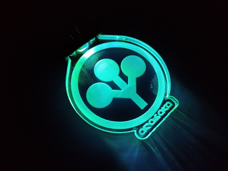 Cyberpunk 2077 Arasaka LED Keychain | Accessory for Gamers | Gift for ...