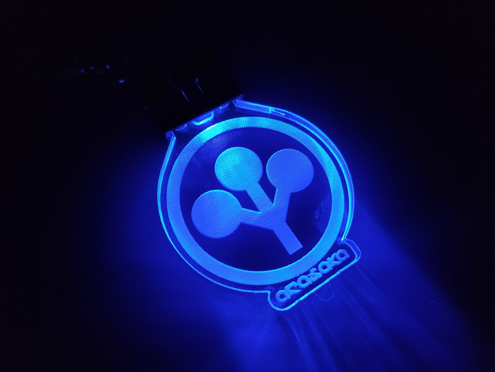 Cyberpunk 2077 Arasaka LED Keychain | Accessory for Gamers | Gift for ...