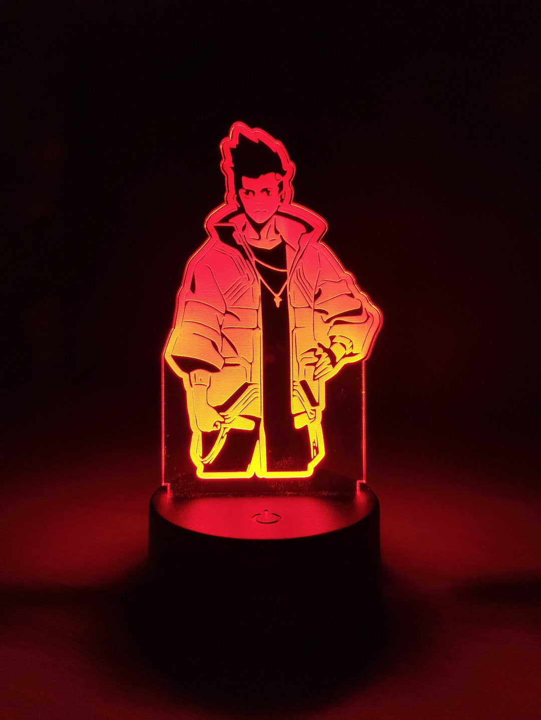 Cyberpunk 2077 Edgerunners David Desk Bedside LED Light | Gift for Fans ...