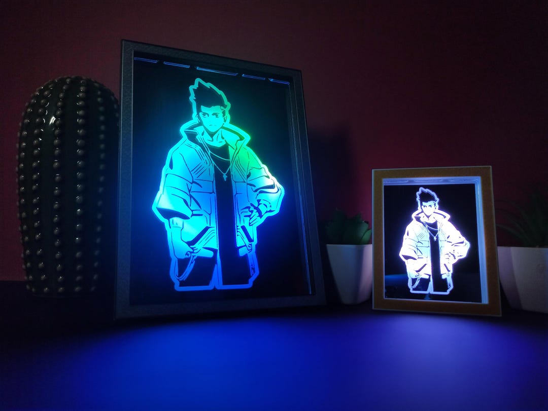 David Martinez - Mirror Light Box | RGB Wall or Desk Ligh | Gaming Room ...