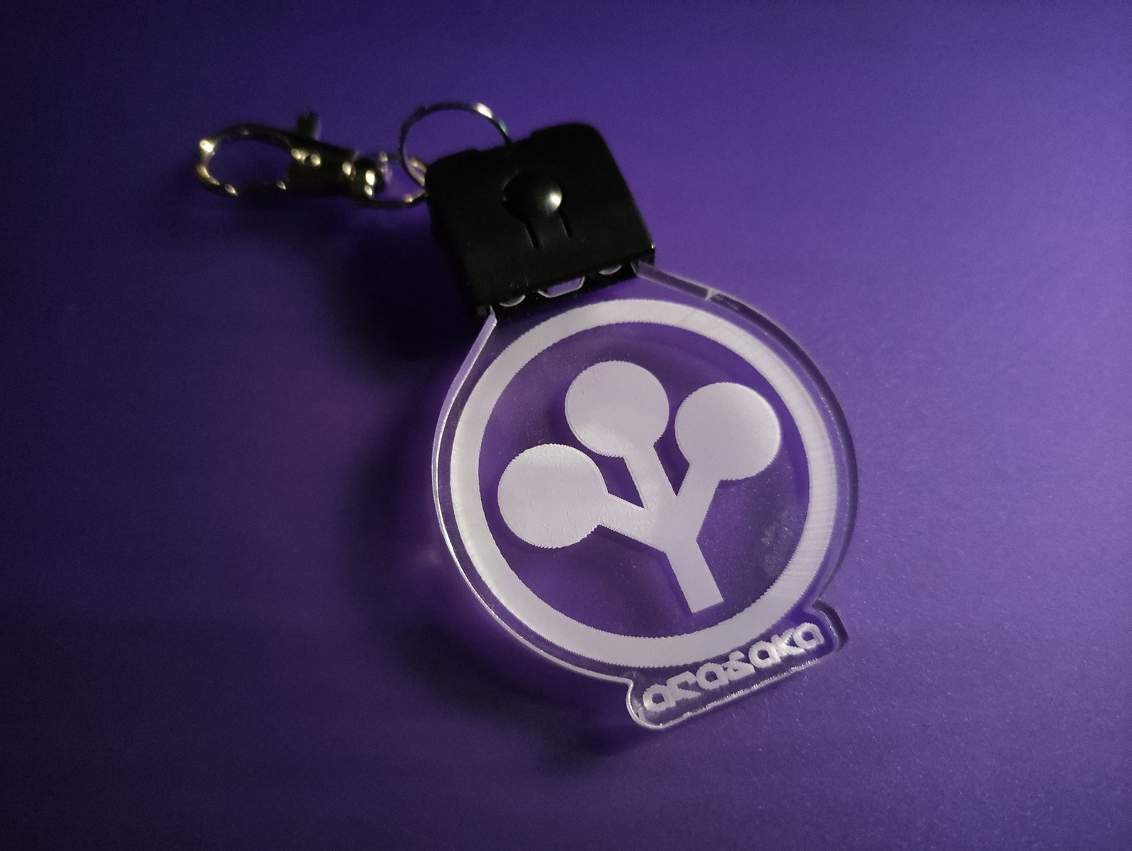 Cyberpunk 2077 Arasaka LED Keychain | Accessory for Gamers | Gift for ...