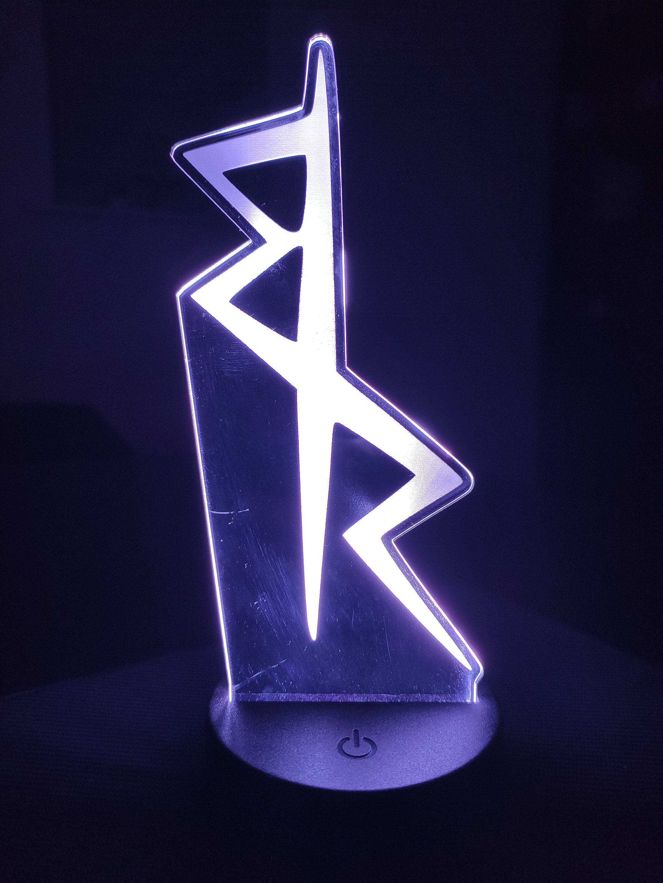 Cyberpunk 2077 Edgerunners Logo Desk Bedside LED Light | Gift for Fans ...