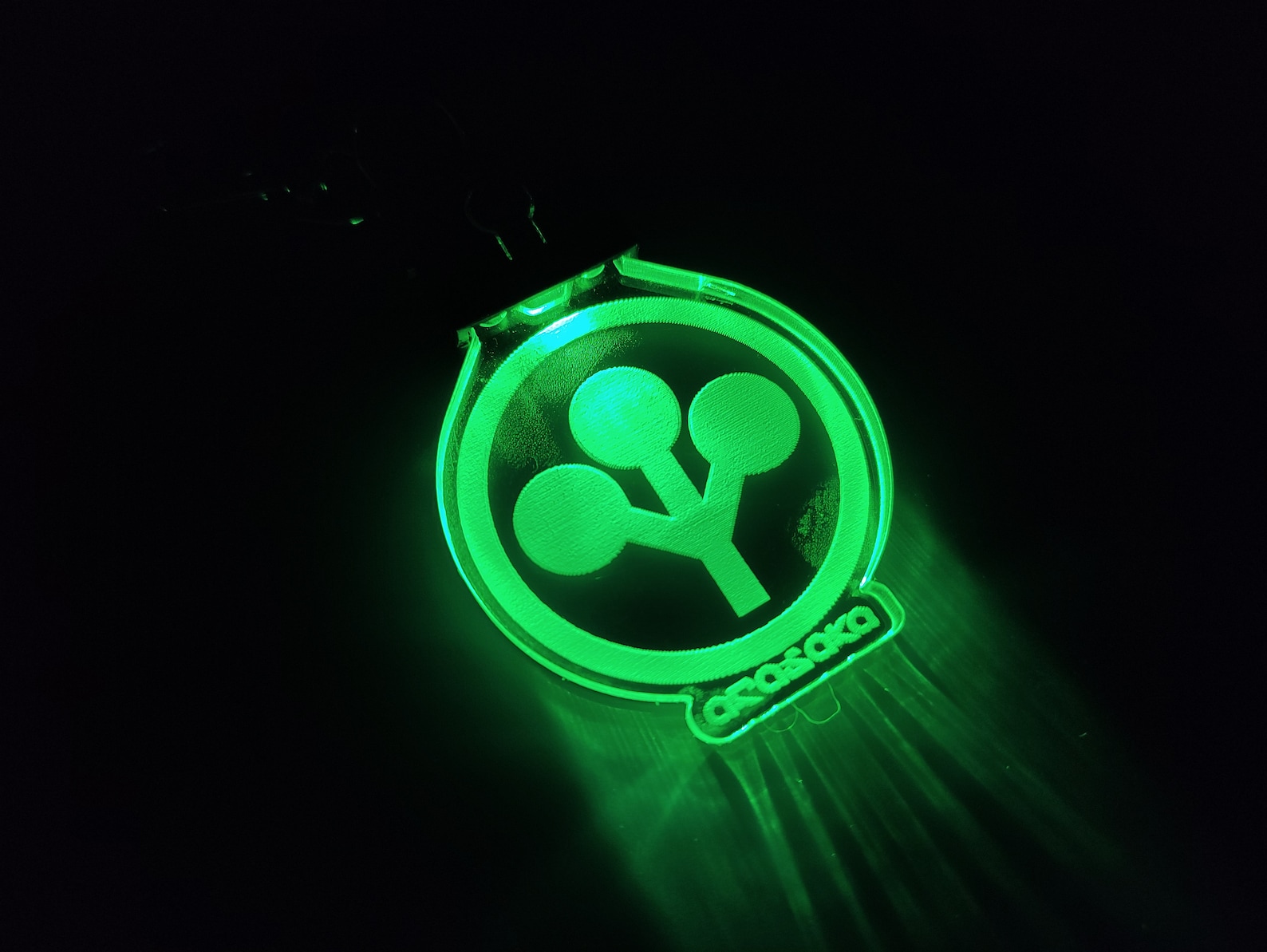 Cyberpunk 2077 Arasaka LED Keychain | Accessory for Gamers | Gift for ...