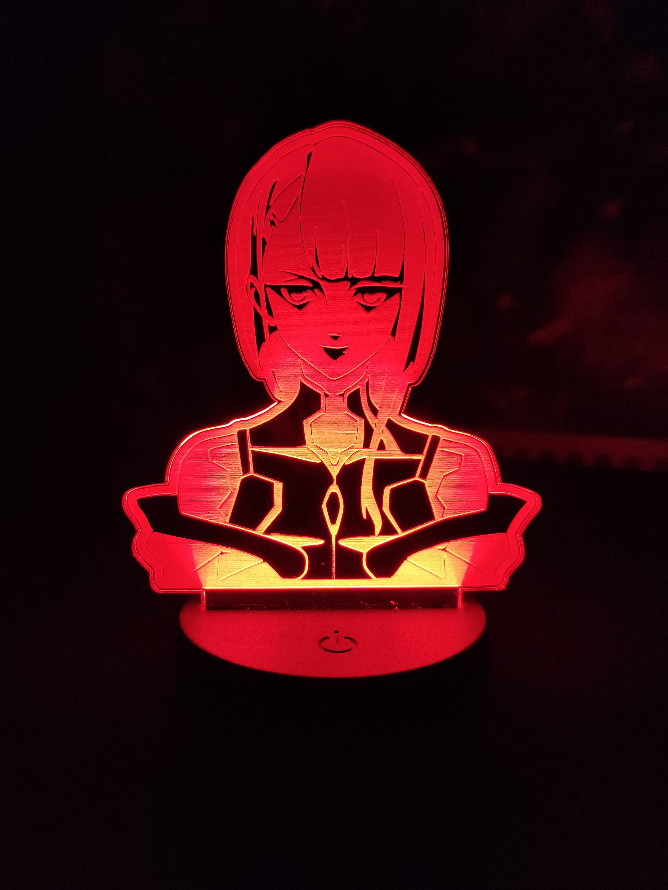 Cyberpunk 2077 Edgerunners Lucy Desk Bedside LED Light | Gift for Fans ...