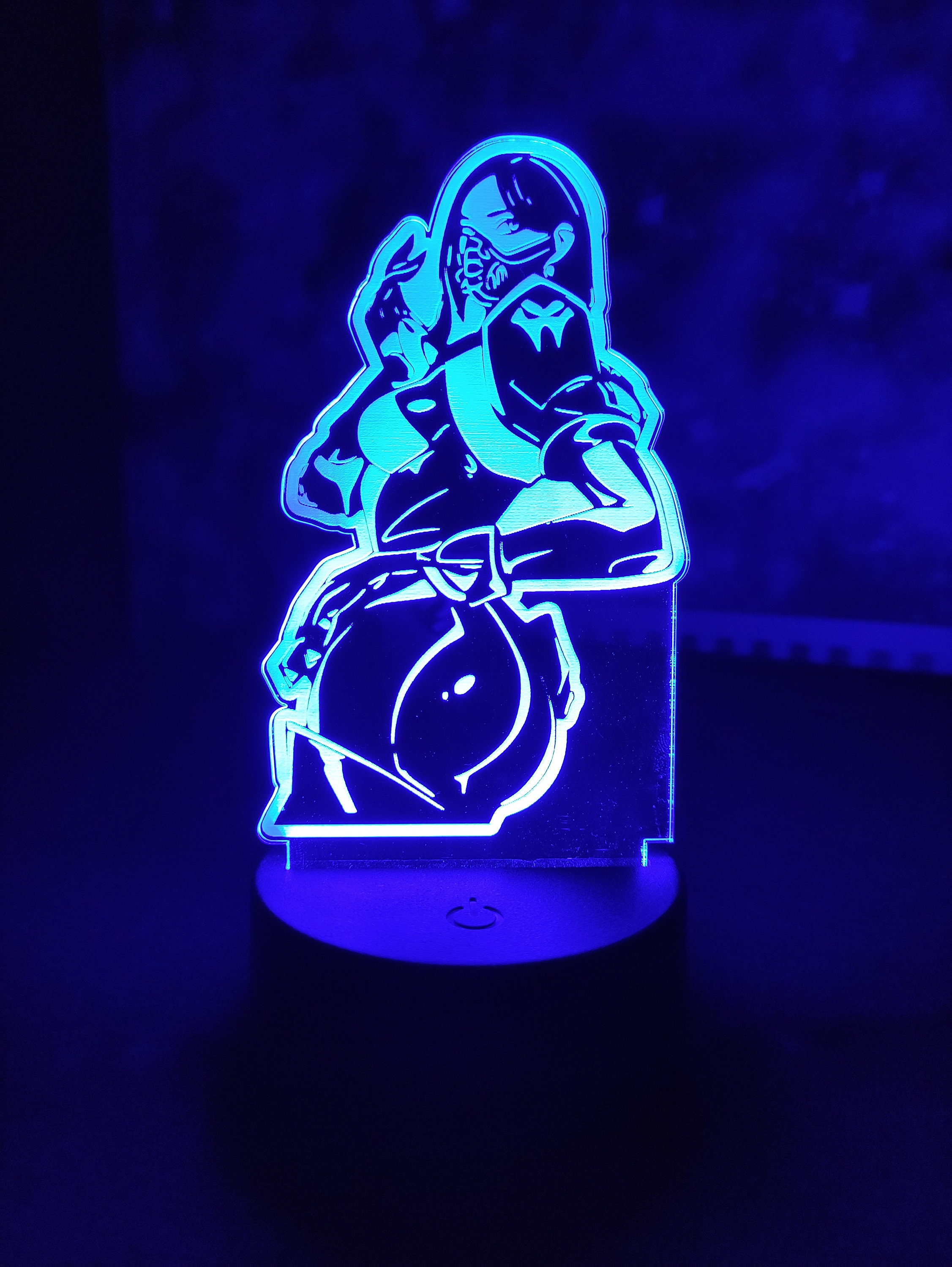 Viper Desk LED Light | Valorant Inspired | Gift for Fans | Streaming ...