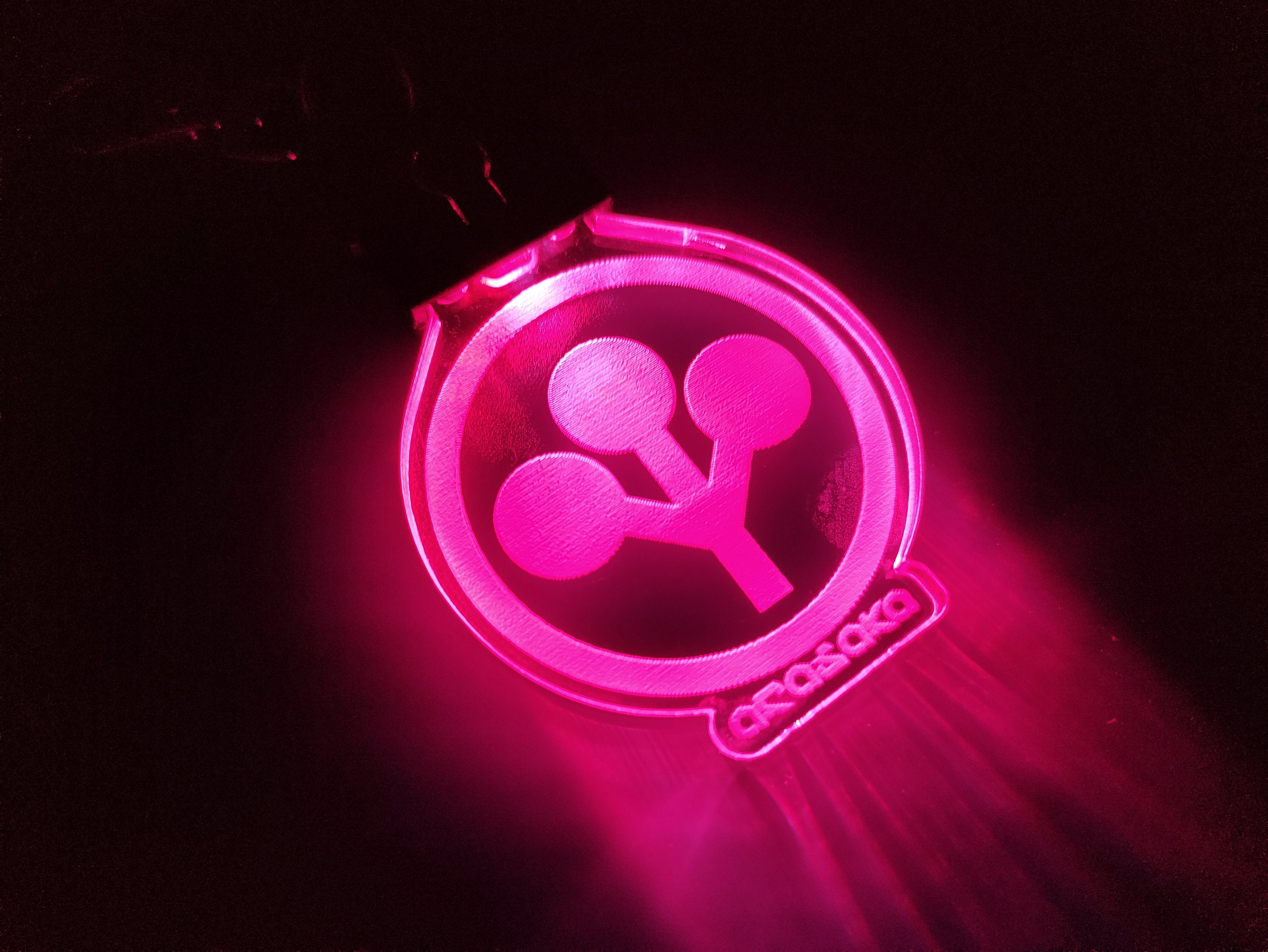 Cyberpunk 2077 Arasaka LED Keychain | Accessory for Gamers | Gift for ...