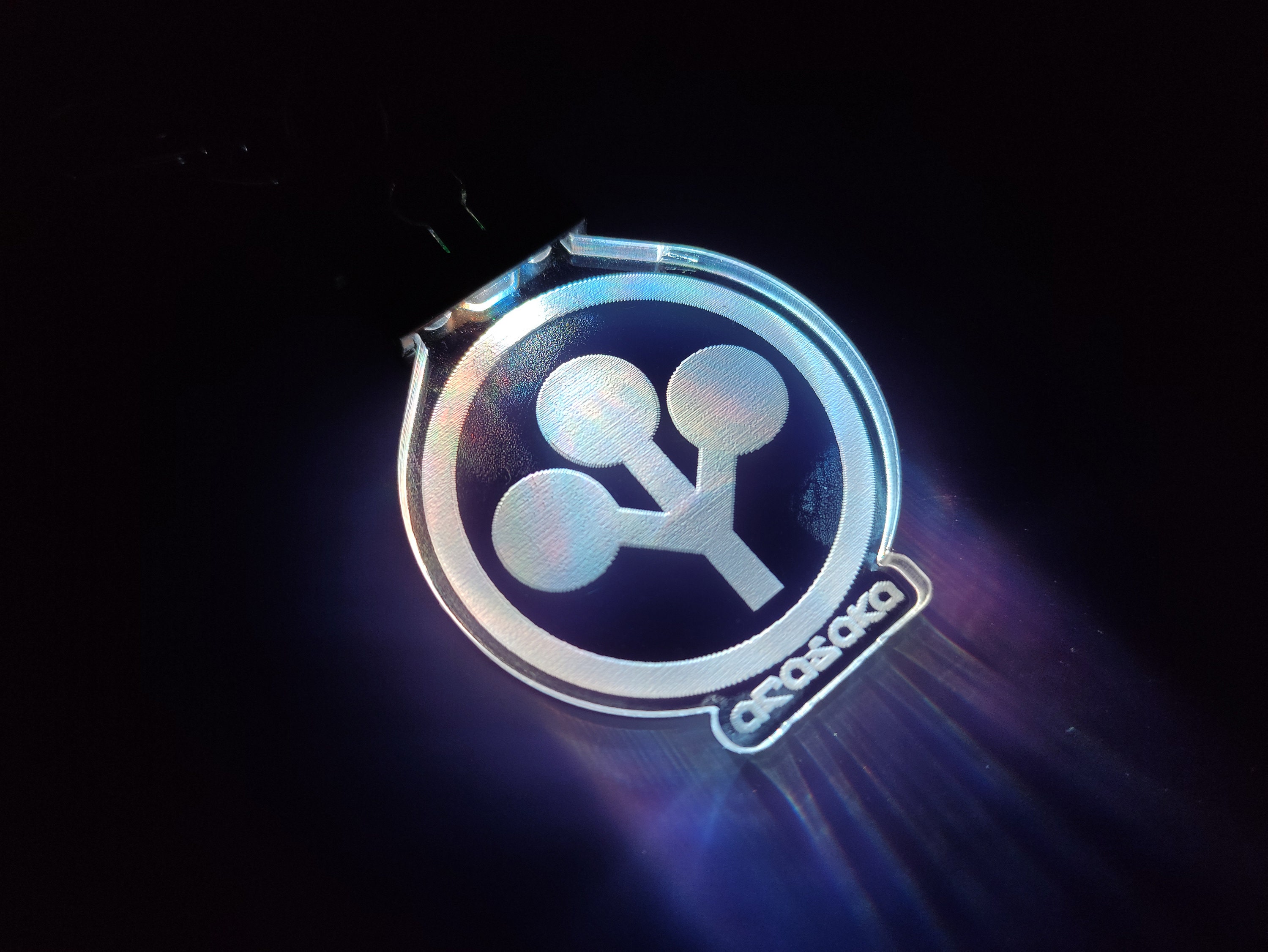 Cyberpunk 2077 Arasaka LED Keychain | Accessory for Gamers | Gift for ...