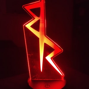 Cyberpunk 2077 Edgerunners Logo Desk Bedside LED Light | Gift for Fans ...