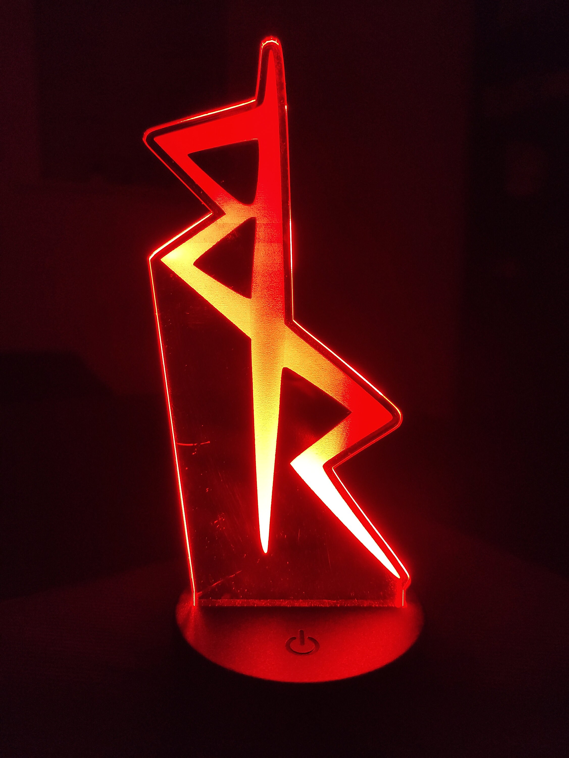 Cyberpunk 2077 Edgerunners Logo Desk Bedside LED Light | Gift for Fans ...