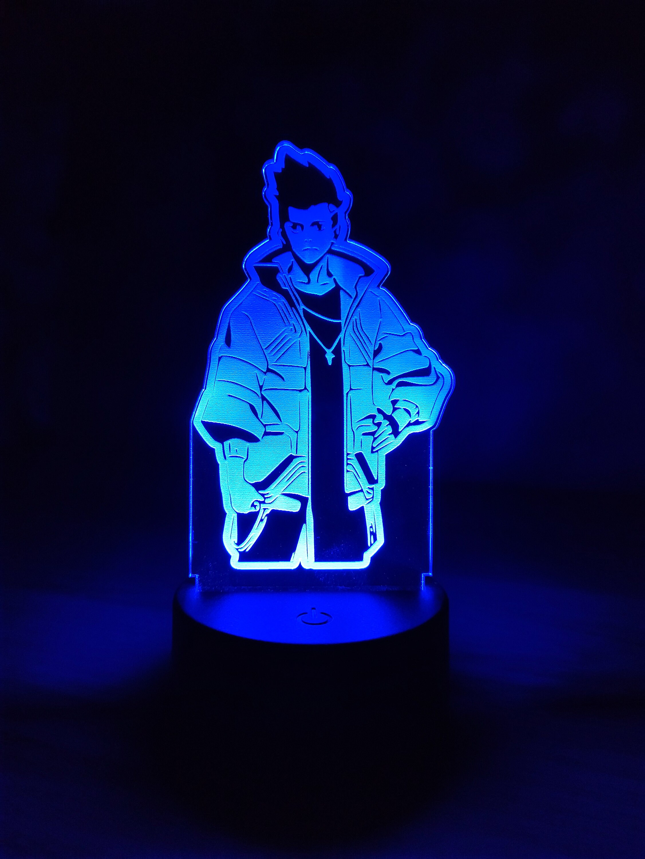 Cyberpunk 2077 Edgerunners David Desk Bedside LED Light | Gift for Fans ...