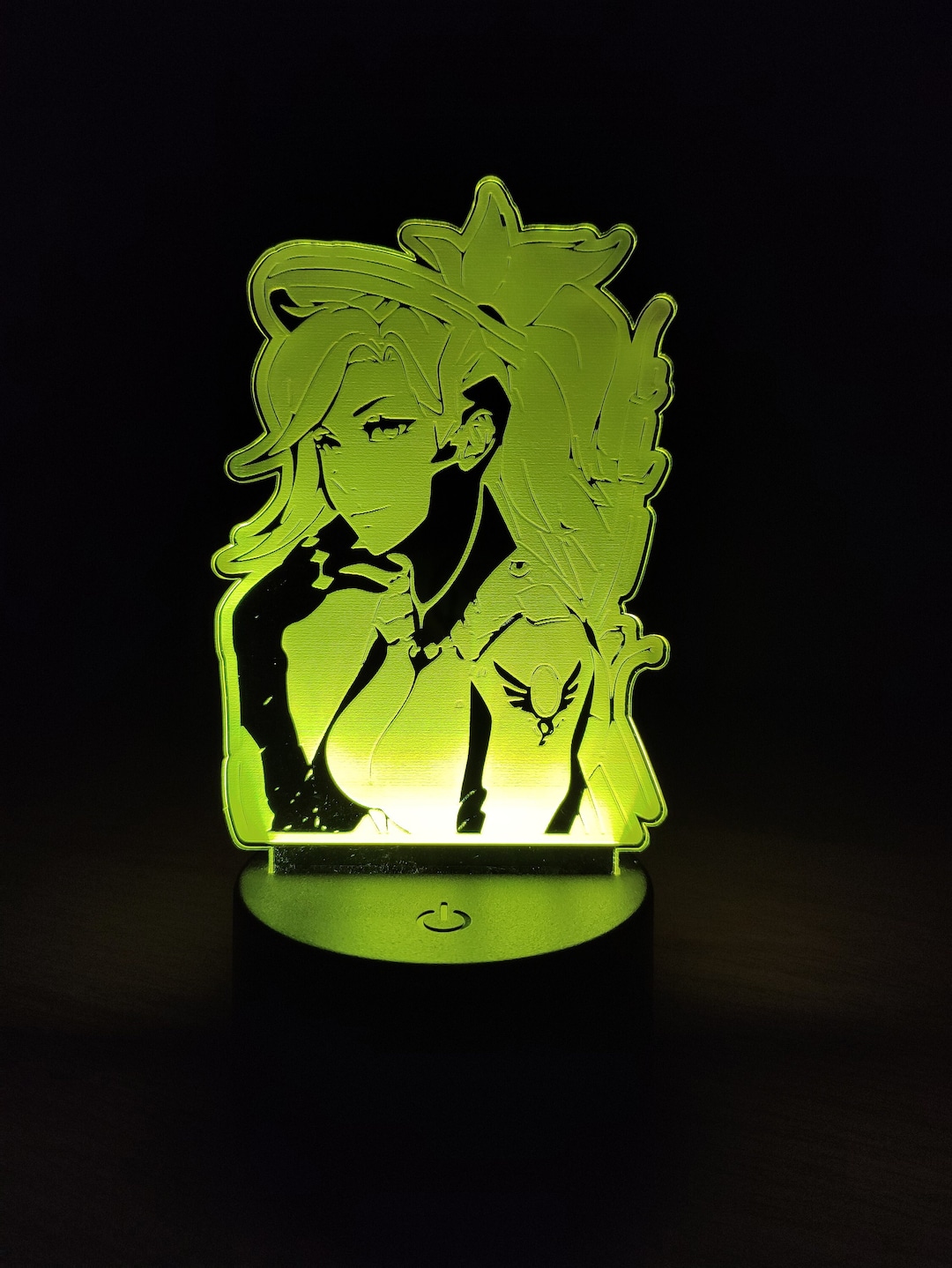 Mercy Desk Bedside LED Light | Overwatch Inspired | Gift for Fans ...