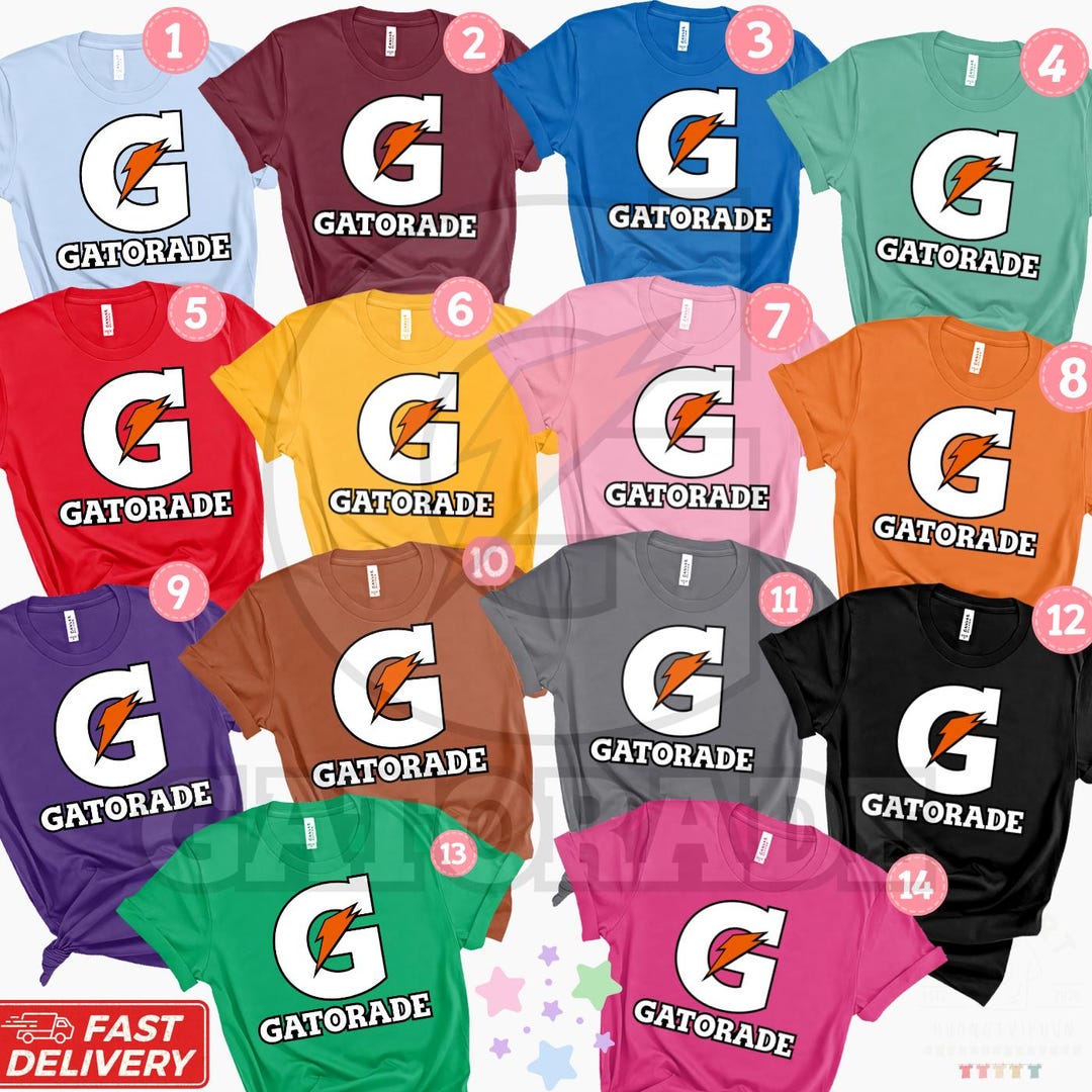 Gatorade Drink Shirt Group Holiday Shirt,beverage Thanksgiving Matching ...