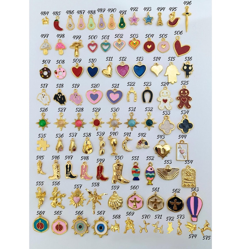 Build Your Own Charm Necklace, Custom Gold Layered Necklaces ...