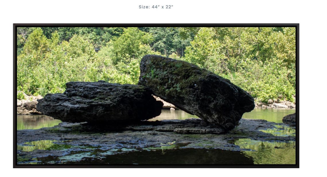 Rock Island State Park Rock in the Gorge August 2024 D7200 Wood Framed ...