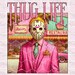 New Thug Life Pink Horror Movie Png, Movie Killer Png, Scary Halloween ...