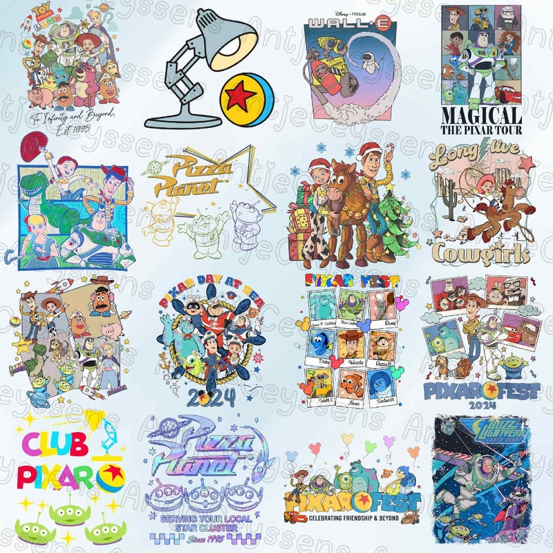 Pixar Svg Files - Etsy