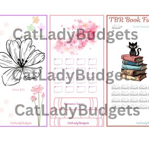 Book Lovers Mini Savings Challenges - Etsy