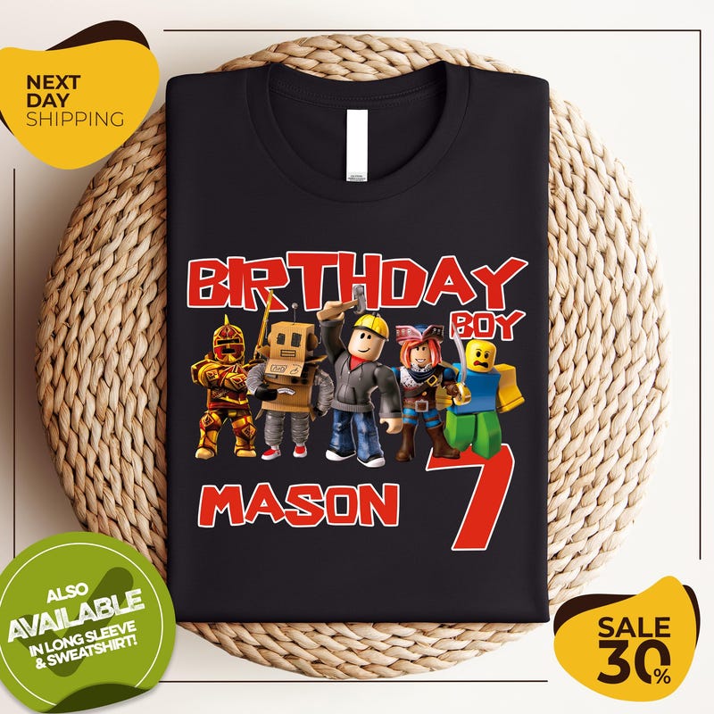 Roblox Boys T Shirts - Etsy