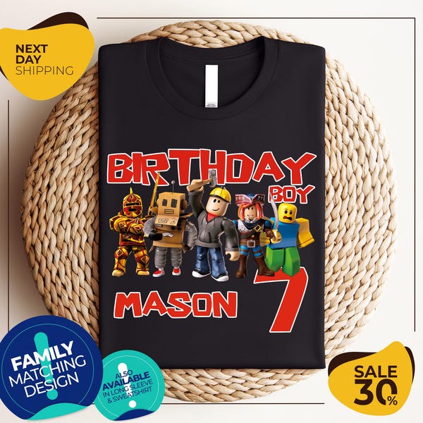 Roblox Boys T Shirts - Etsy