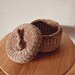 Wicker Storage Box. Woven Trinket Box. Round Storage Basket With Lid ...