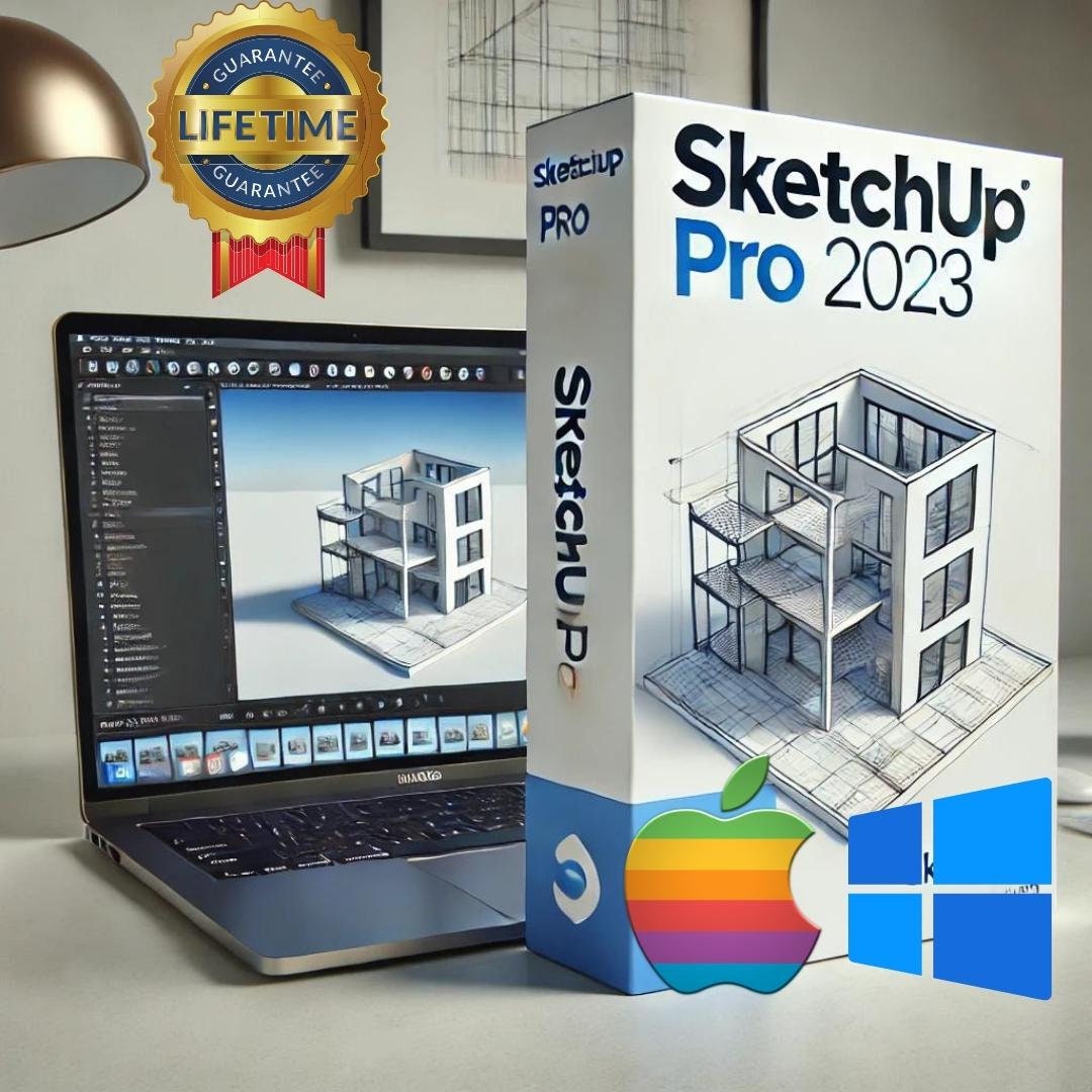 Sketchup Pro 2023 for windows Mac Includes Sketchup Layout, Extra ...
