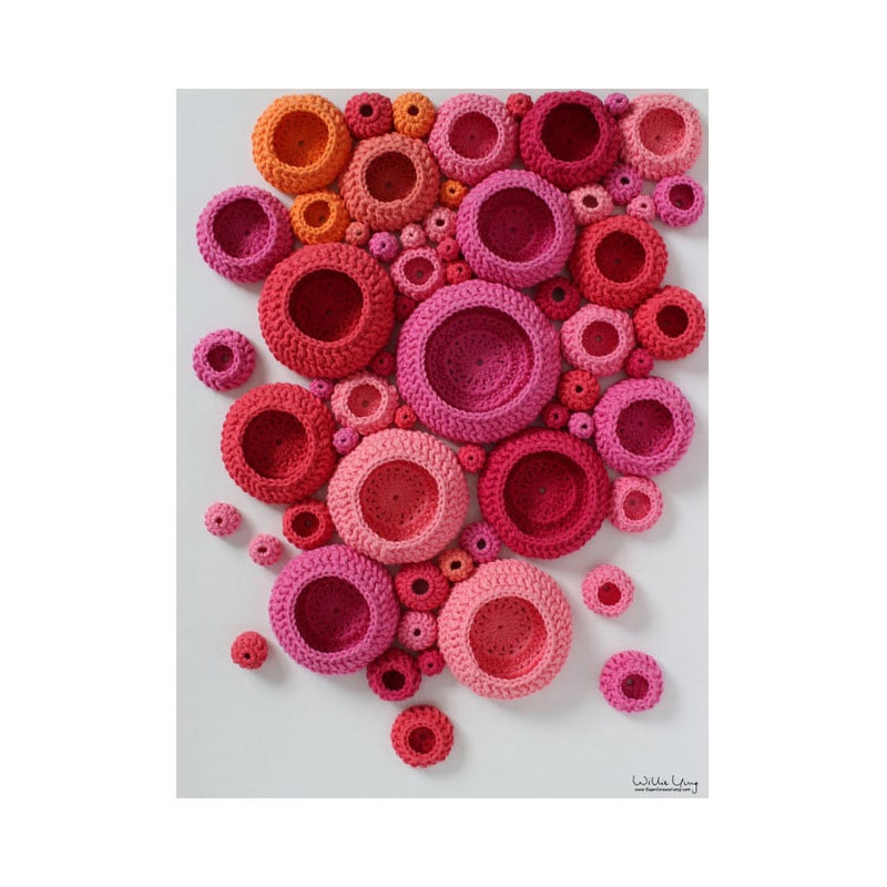 Bright Textile Wall Art - Etsy