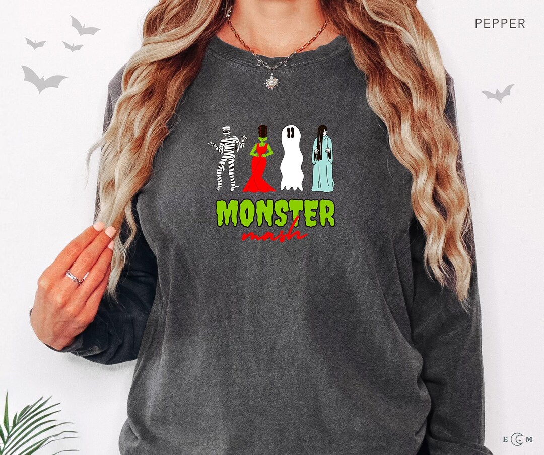 Goth Girl Monster Mash Pastel Goth Shirt Frankensteins Bride Mom ...