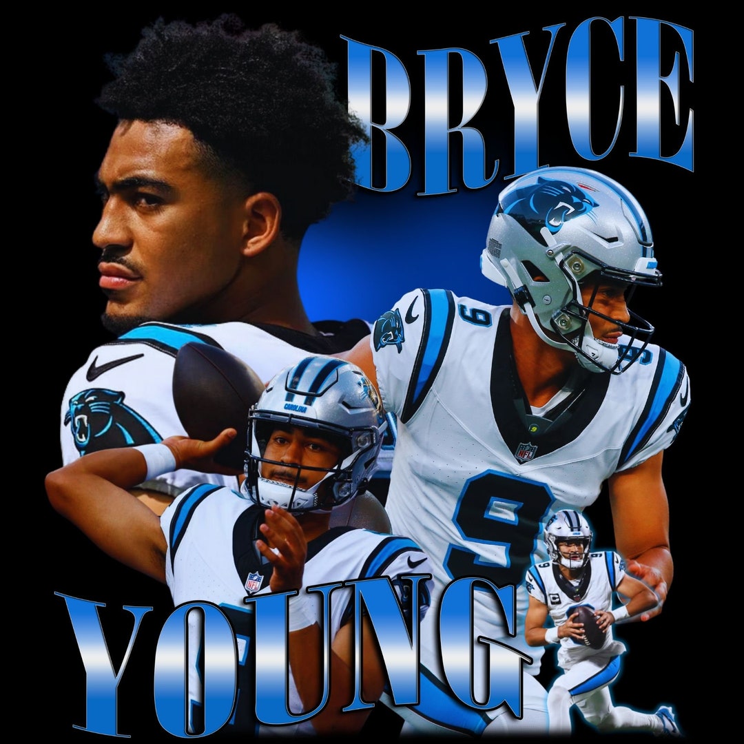 BRYCE YOUNG T Shirt Design. Png Digital 4500x5100 Px. Phanters Football ...