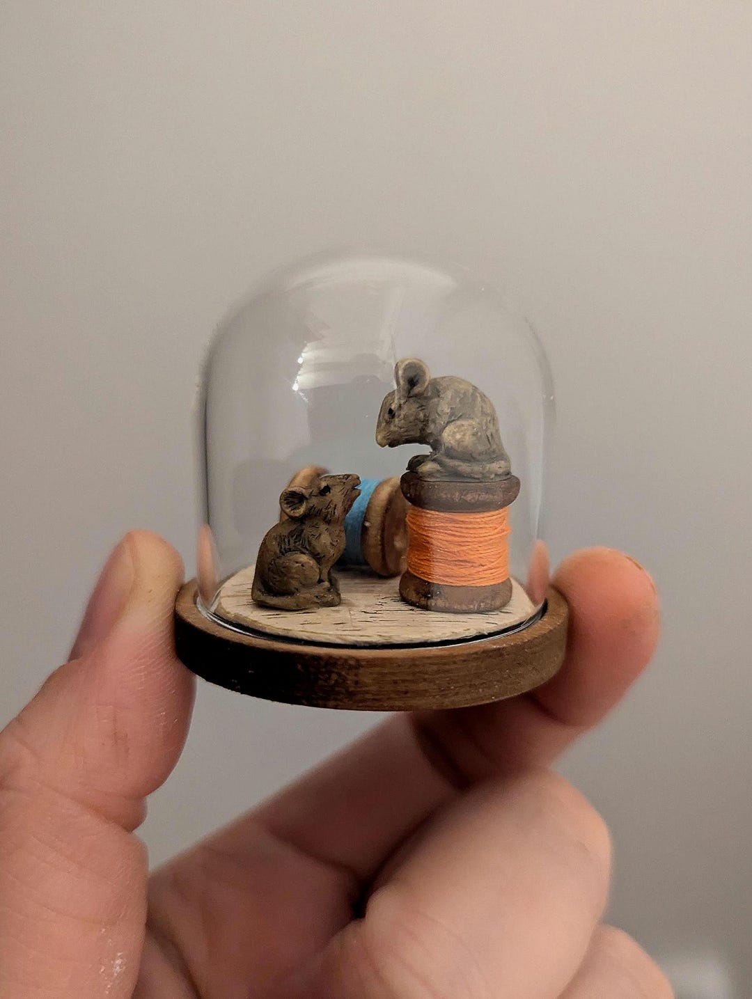 Mouse Mice Miniature Terrarium Handmade the Tailors of Gloucester ...